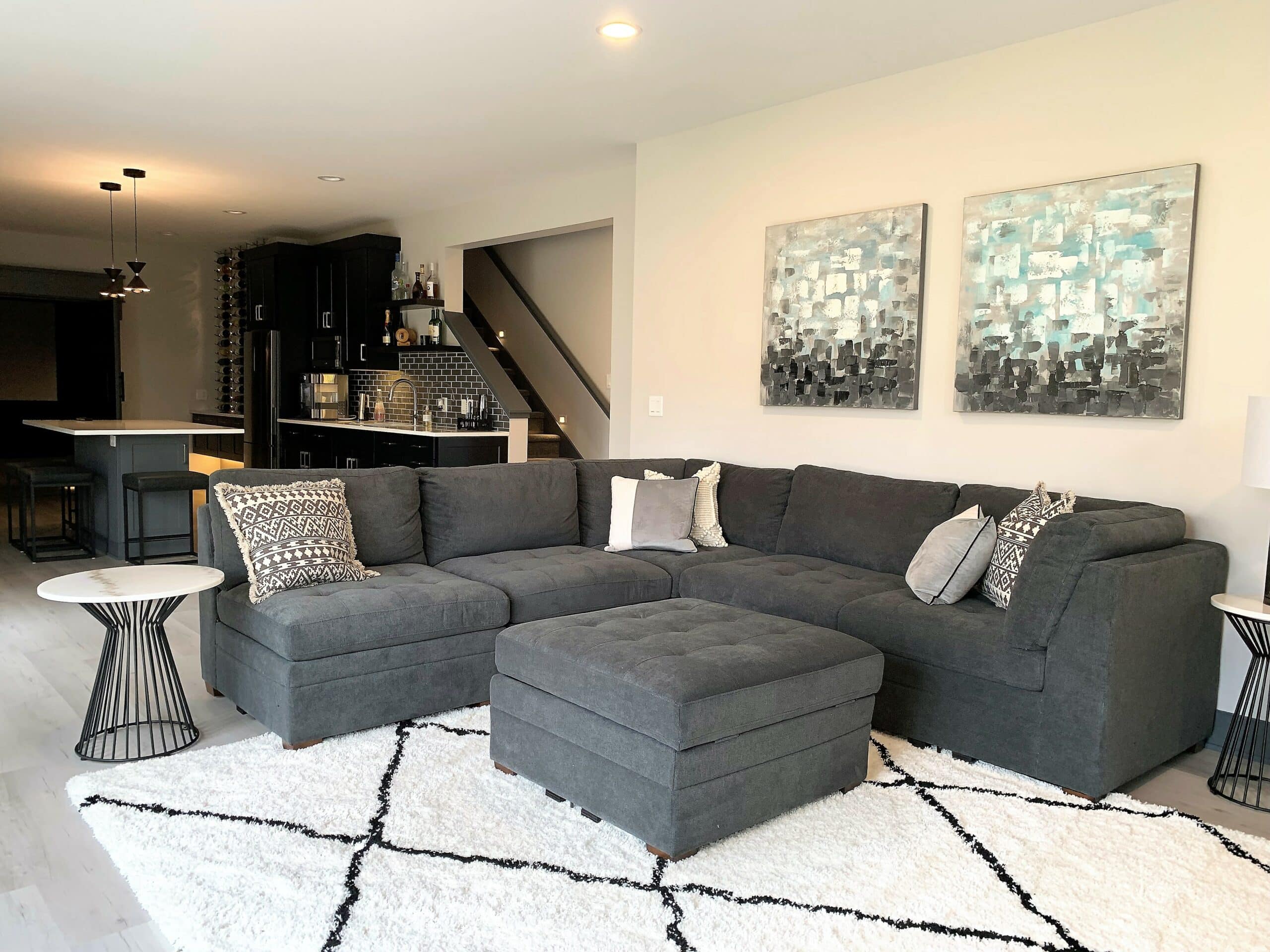 LOWER-LEVEL FINISH - Nugent Builders